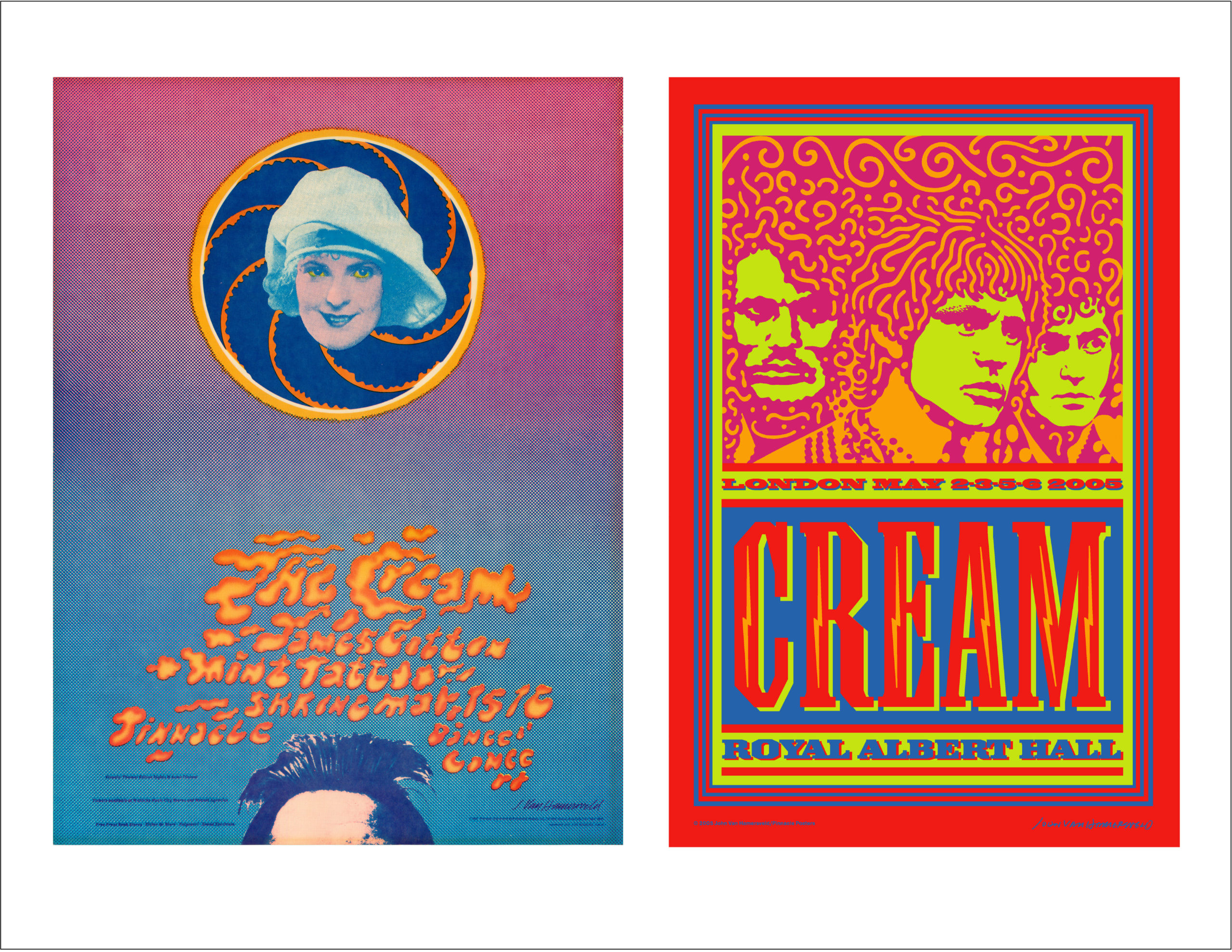 Cream 68 and 2005 Posters | Cave Hollywood